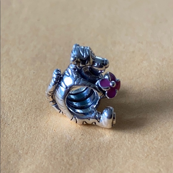 Pandora | Jewelry | Authentic Pandora Disney Tigger Pink Enamel Charm ...